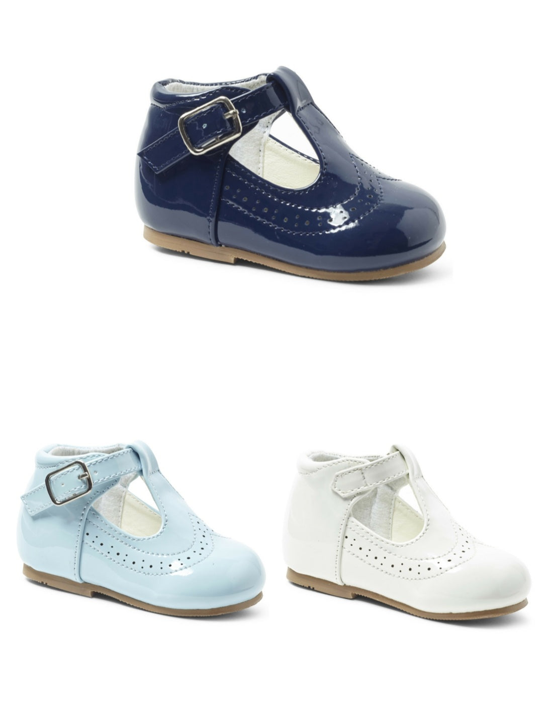 Boys patent T-Bars – Little Pim Pim's